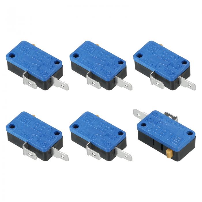 【楽天市場】PATIKIL マイクロ波オーブンドアチェリーボタンSPDT 250V 3A 1NO ブルーマイクロスイッチ ゲーム機用 6個 ...