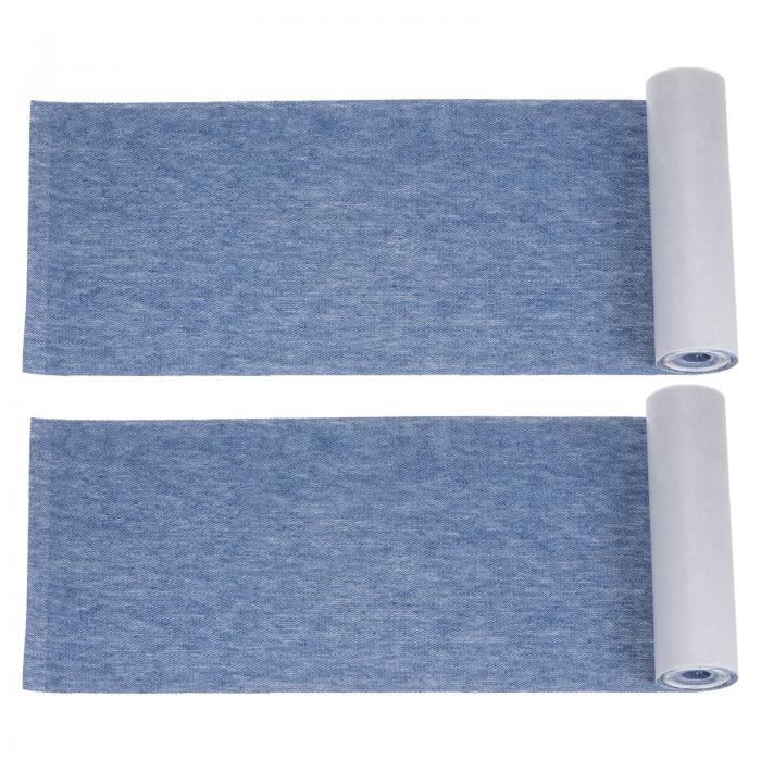 【楽天市場】uxcell ジーンズ修理用デニムパッチ 4"×59" アイロンで貼る服 修理と装飾用パッチ ブルー 2枚セット：uxcell japan