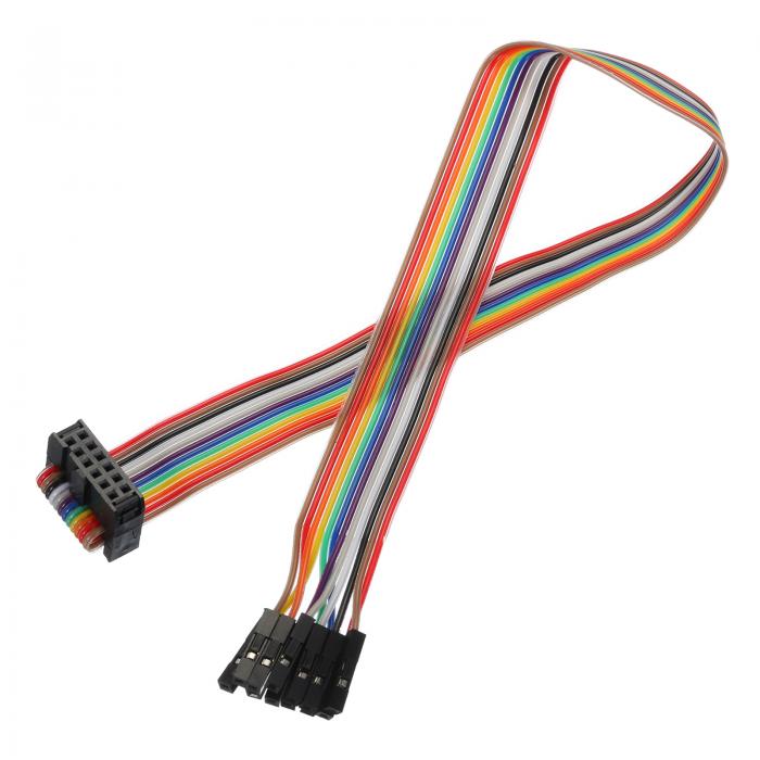【楽天市場】uxcell IDCレインボーワイヤー フラットリボンケーブル FC-メス-12P 30 cm長さ 2.54 mmピッチ ブレッドボードジャンパーワイヤー 電子プロジェクト用 1個 ...