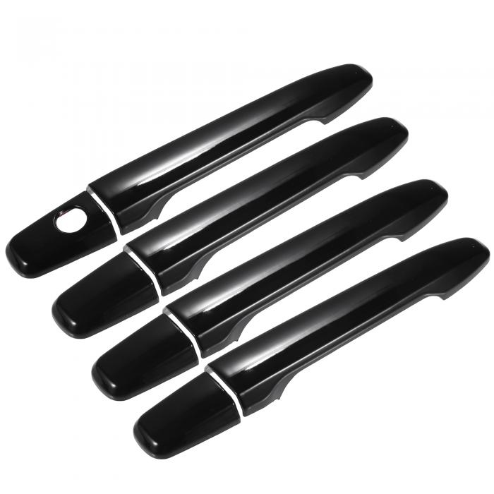 【楽天市場】ACROPIX 車の外装ドアハンドル フロント リア 左 右側面 Mitsu bishiに対応 Outlanderに対応 ブラック ...