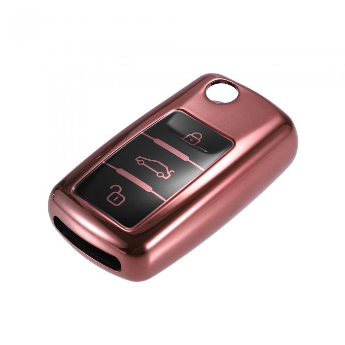 【楽天市場】A ABSOPRO 車のリモートキーフォブカバーケースシェルプロテクター 3ボタン VWに対応 Tiguanに対応 2009 ...