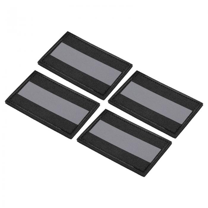 【楽天市場】PATIKIL 反射パッチ 80 x 50 mm 4個 フックとループファスナー 安全アップリケ 夜間 スポーツマン ワーカー ...