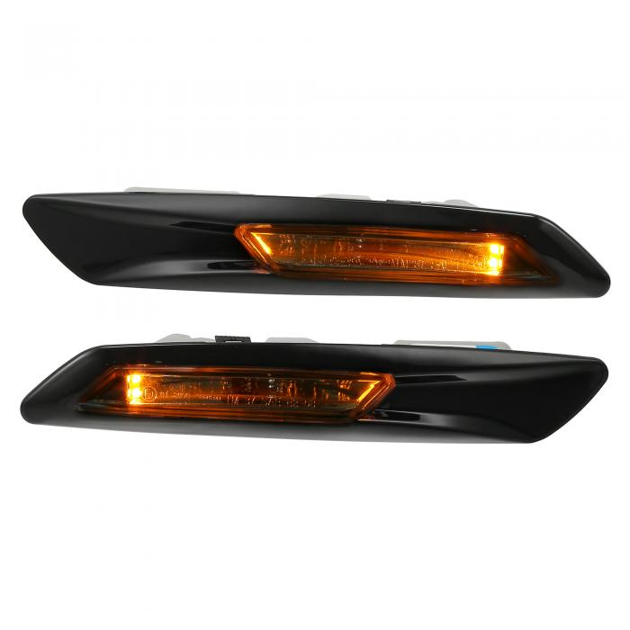 【楽天市場】A ABSOPRO 車のフェンダーインジケーターサイドマーカーウインカー アンバーライト 63137154169 BM Wに対応 ...