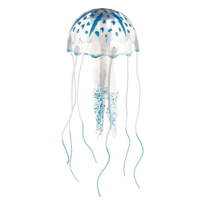 【楽天市場】VOCOSTE 水槽クラゲデコレーション シリコーン 蛍光クラゲ グローオーナメント 水族館の装飾 吸盤付き ブルー 8x19 ...