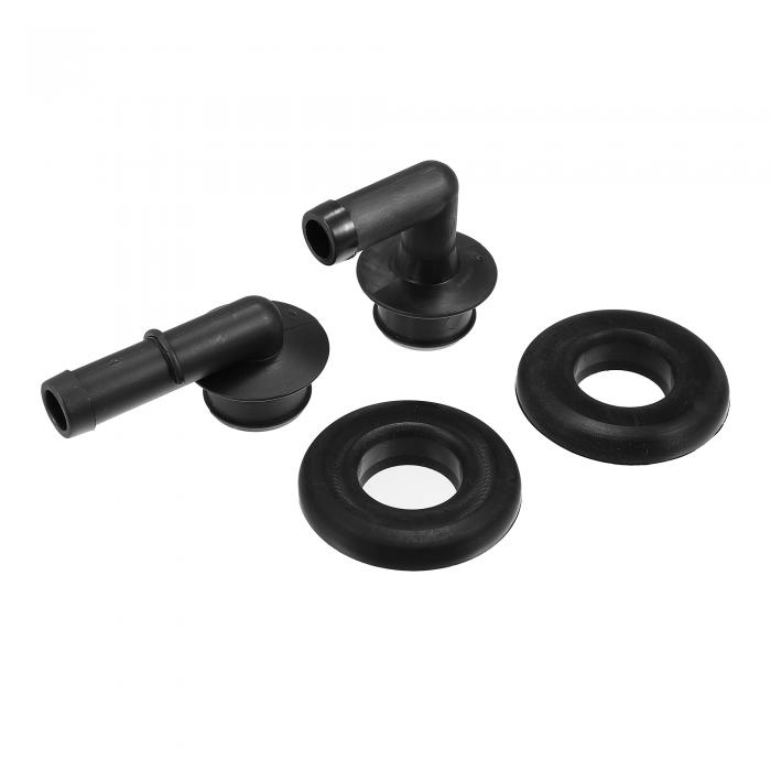 【楽天市場】uxcell ベントバルブエルボ グロメット付 PCV CCV 53013360AA 53030497 Engine ...