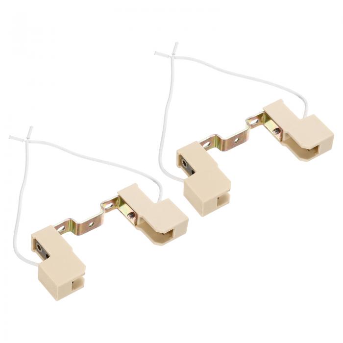 【楽天市場】PATIKIL 78mm R7Sソケット 2個 セラミック ランプホルダー ハロゲンソケット 電球ベースコンバータ コネクター両頭 ...