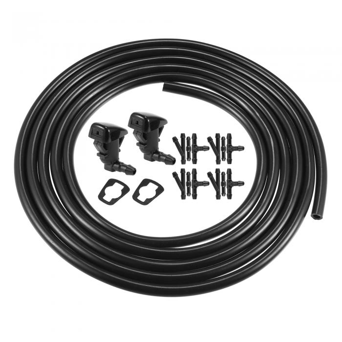 【楽天市場】uxcell フロントガラスウォッシャーノズル Cadillacに対応 CTSに対応 2008-2015に対応 2.8Mホース ...