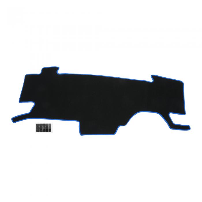 【楽天市場】TUCKBOLD 日産に対応ノートE-POWER E13用ダッシュカバー 折りたたみ式 センターコンソールダッシュカバーマット ブラックブルー ステッカー付き 1セット ...