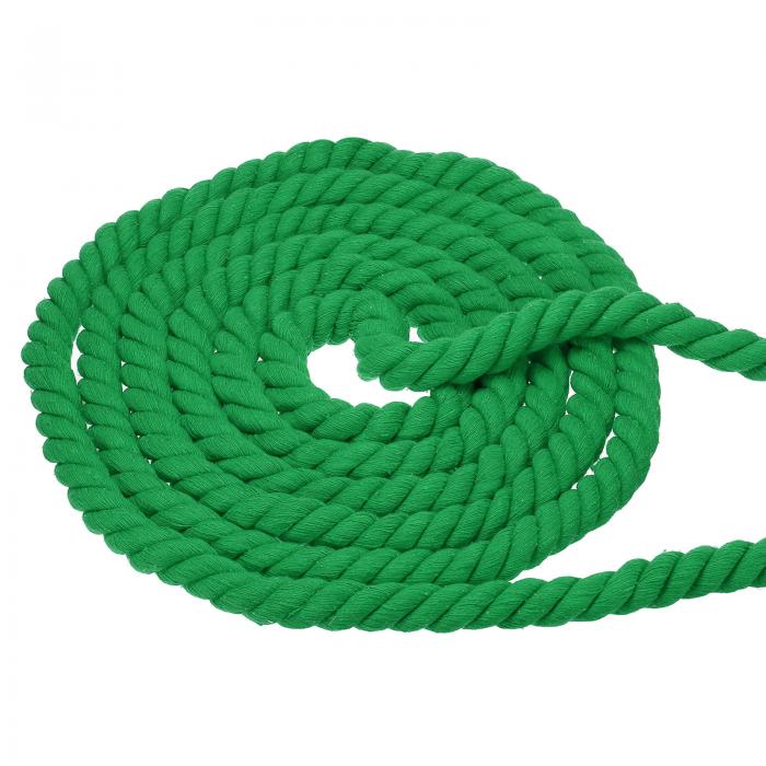 【楽天市場】PATIKIL 3/4"×25フィートのナチュラルツイ スト棉ロープ 3本のストランドで柔らかいクラフトロープ クラフト手すり ...