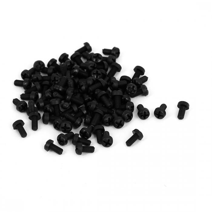 【楽天市場】uxcell 十字穴付 ネジ プラスヘッドスクリュー M2.5 x 5mm ラウンド/パンヘッド ファスナー 100個入り ...