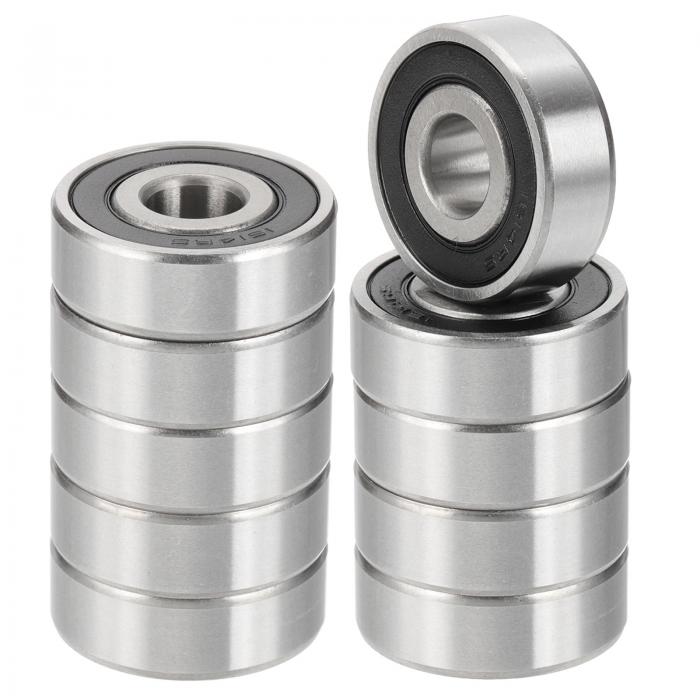 【楽天市場】PATIKIL 1614-2RS 深溝玉軸受 3/8" x 1-1/8" x 3/8" 10個パック ダブルゴムシールミニチュア ...