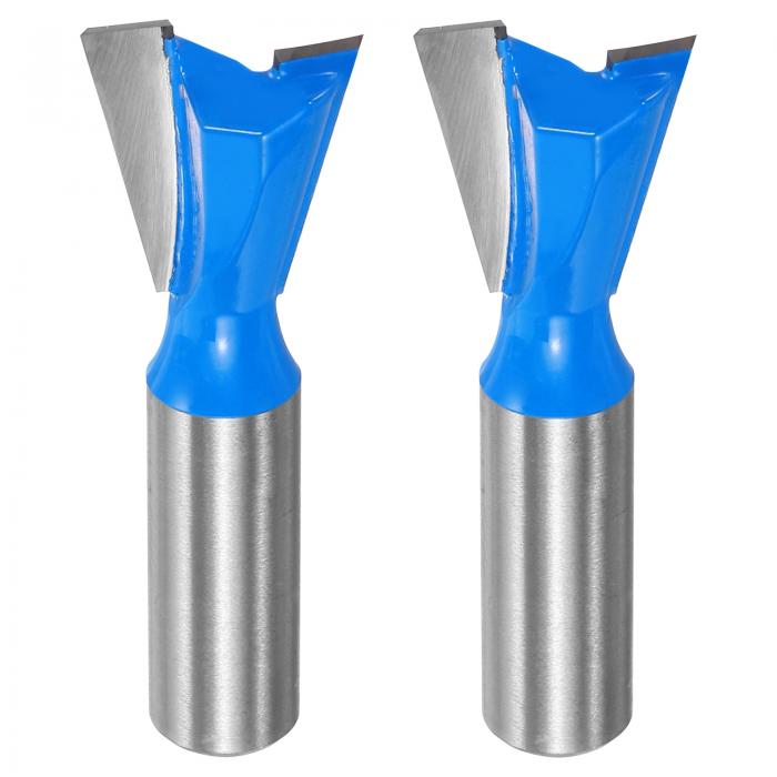 【楽天市場】uxcell 2個 ダブテールルータービット7/8"直径1/2"シャンクタングステンカーバイド14度ダブテールジョイントドリル ...