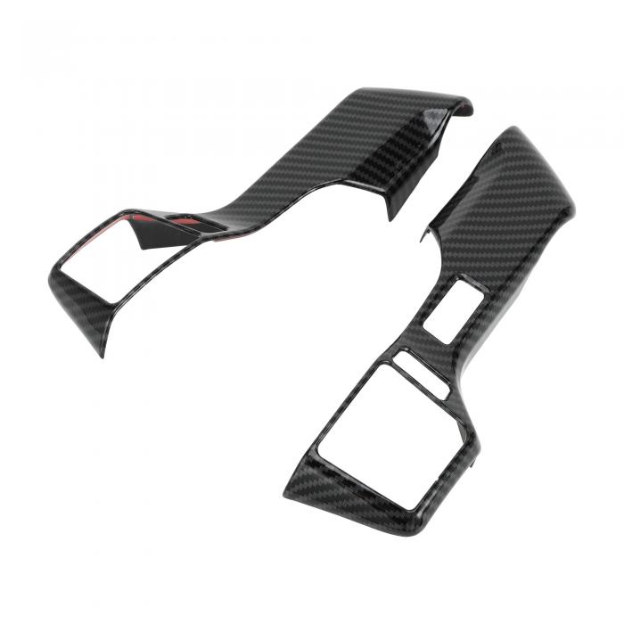 【楽天市場】REPAIROCK トヨタに対応タコマ16-23用ステアリングホイールカバートリム2個セットステアリングホイールパネル ...