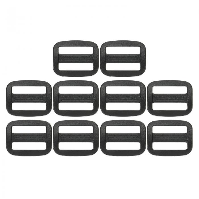 【楽天市場】PATIKIL 15mm / 9/16" トライグ ライドスライドバックル 10個パック プラスチックウェビングストラップ ...