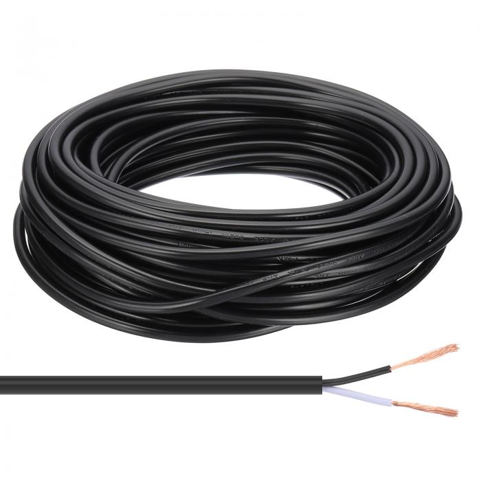 【楽天市場】PATIKIL 50フィート 18/2 PVC被覆電線、300V SVT 丸型ランプコード 絶縁耐熱電子柔軟ケーブル LEDランプ ...