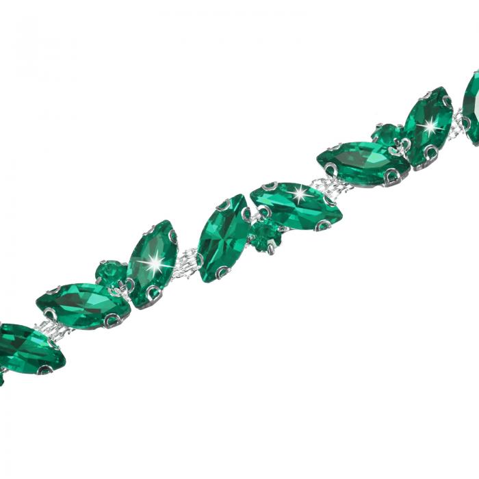 【楽天市場】M METERXITY 水晶ラインストーンチェーントリム 3ヤードの水晶ブ ライダルコスチュームフラワーリーフチェーン クラフト ...