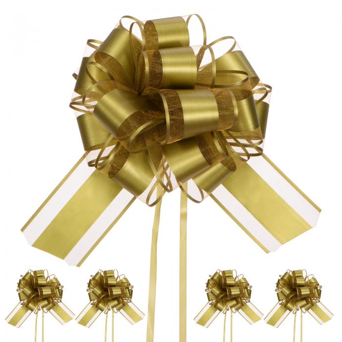 【楽天市場】M METERXITY 12個パック 大型プルボウ 8.7" 22cm プラスチックフラワーリボンプルボウ リボンボウ ギフト ...