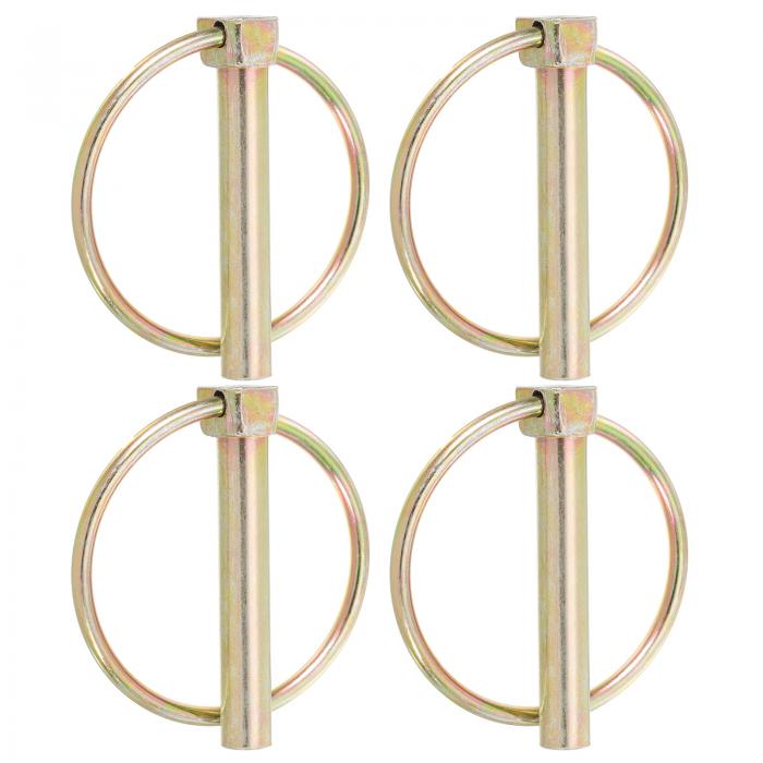 【楽天市場】PATIKIL 2/5 x 2.36" リンチピン 4個 リンチピンアソートメントキット 軸ロックピンクリップハードウェアピン ...