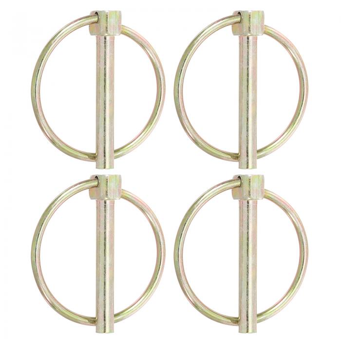 【楽天市場】PATIKIL 3/16 x 1.38" リンチピン 4個 リンチピンアソートメントキット 軸ロックピンクリップハードウェアピン ...