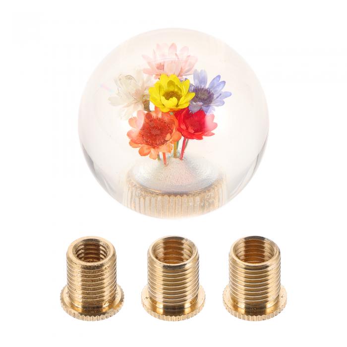 【楽天市場】HOPESPANNER ラウンドボールシフトノブ ユニバーサルギアシフトノブ アクリルスティックシフトレバーノブ 自動車用の ...