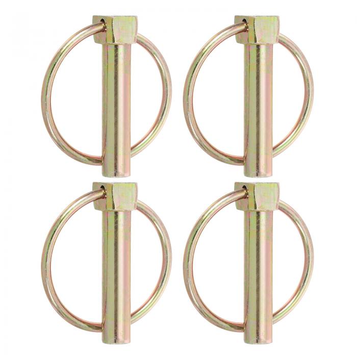 【楽天市場】PATIKIL 2/5 x 1.77" リンチピン 4個 リンチピンアソートメントキット 軸ロックピンクリップハードウェアピン ...