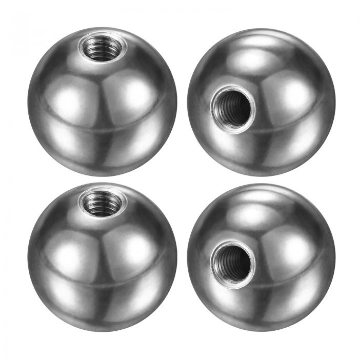 【楽天市場】M METERXITY 4個のネジ付きボールナットノブ M4x15mm 304ステンレス鋼の女性用スレッドボールナットキャップ ...