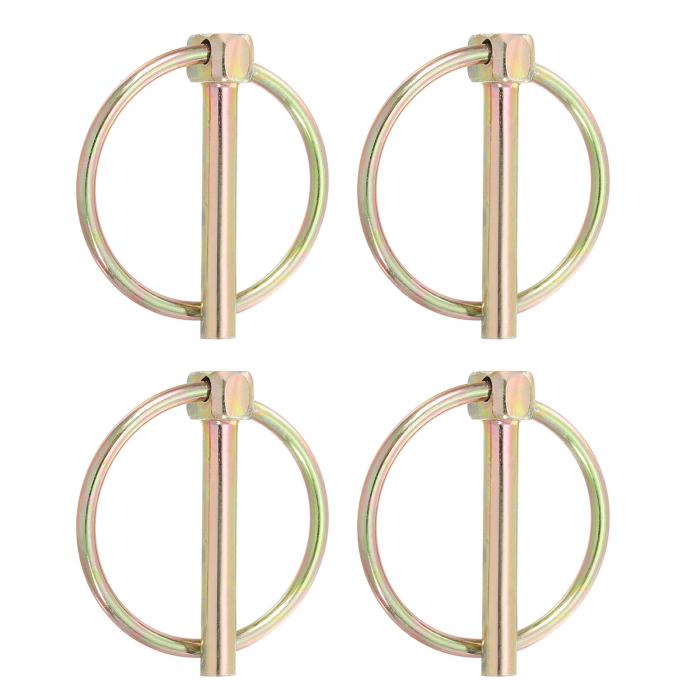 【楽天市場】PATIKIL 11/64 x 1.42" リンチピン 4個 リンチピンアソートメントキット 軸ロックピンクリップハードウェアピン ...