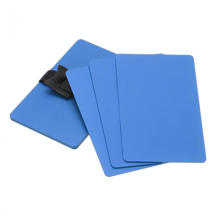 【楽天市場】PATIKIL 1mm厚の金属ビジネスカード 3.4x2.1" 6枚 アルマイト処理されたアルミ製の空白レーざー彫刻カード ...