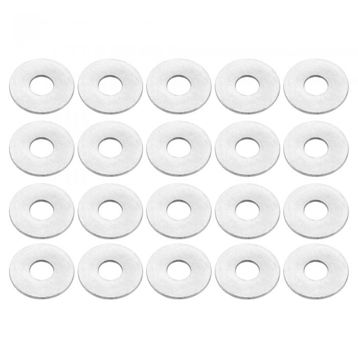 【楽天市場】Motoforti ユニバーサルフラットワッシャー 内径10mm 外径30mm 厚さ2.5mm 耐久性 ステンレス鋼 シルバー ...