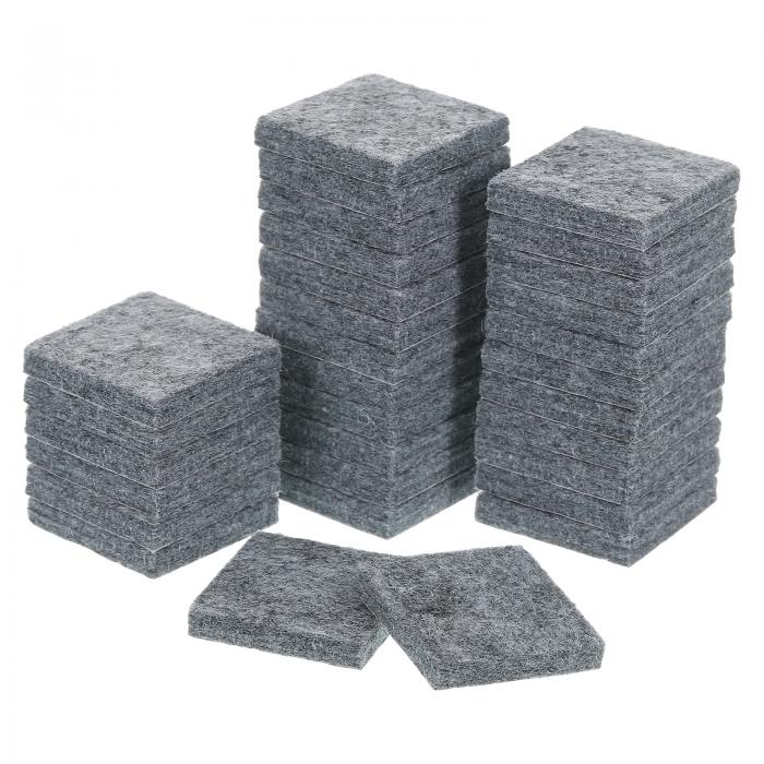 【楽天市場】uxcell 家具パッド 24個1.2インチ-四角形自己粘着フェルト家具パッド 家具の足椅子の脚ハードウッドフロア用の床保護具 ...