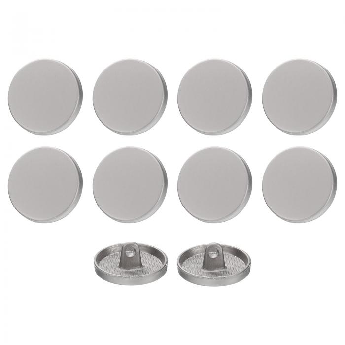 【楽天市場】uxcell 10個28Lメタルラウンドフラットボタン18mm合金シャンククラフト交換ボタンメンズレディーススーツウールコート ...