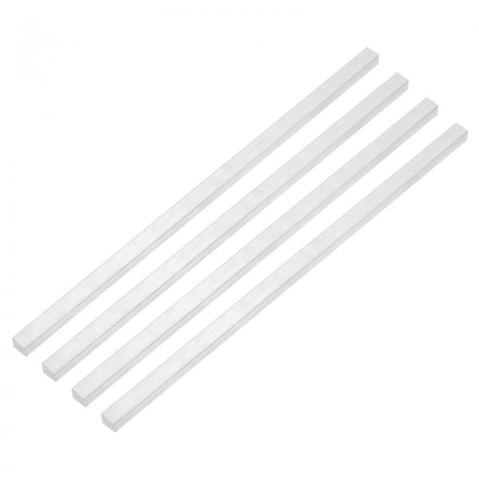 【楽天市場】uxcell スクエアアルミフラットバー 4個1/4"厚さ1/4"幅12"長さスクエアアルミバー6063アルミフラットプレート 6 ...