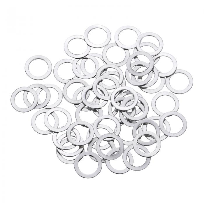 【楽天市場】uxcell M4 304ステンレス鋼平座金 50個4x6x0.2mm 超薄平座金 ネジボルト 電子修理 自動車用：uxcell ...