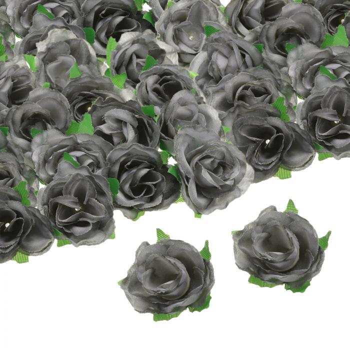 【楽天市場】uxcell 100個の人工バラの花のヘッド 1.2"シルクフェイクローズヘッドミニローズ人工花束センターピースパーティーホーム ...