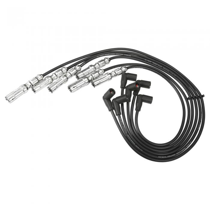 【楽天市場】ACROPIX カースパークプラグコイルワイヤー点火コイルハーネスケーブル7mm フィット フォルクスワーゲンに対応 VR6 2. ...