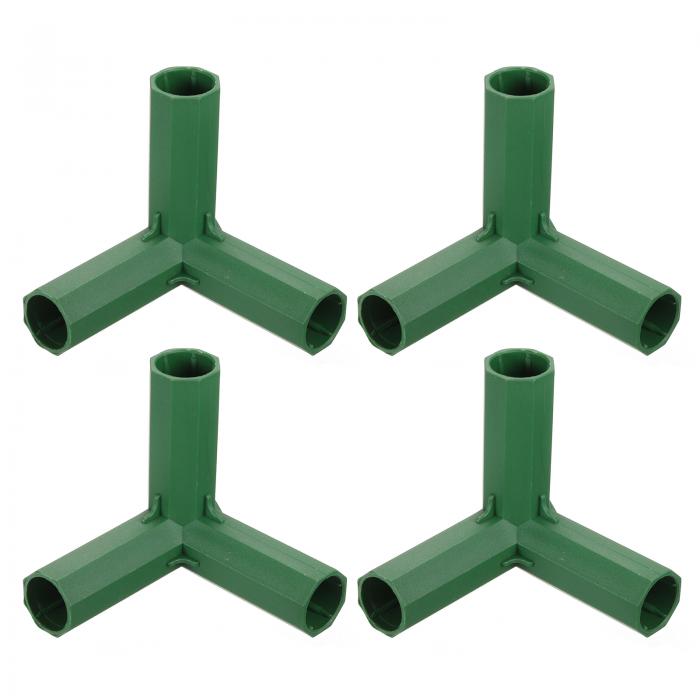 【楽天市場】uxcell 温室フレームコネクタパイプ継手義務ジョイントツール 3ウェイ フレームコネクタ トレリス日焼け止め小屋ガーデニング ...