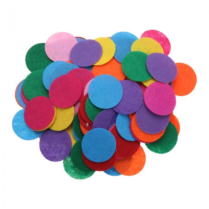 【楽天市場】uxcell 丸いフェルト サークル ソフト 厚い 手芸用 35 mmフェルトパッド DIY 縫製手芸用 ミックスカラー 200個 ...
