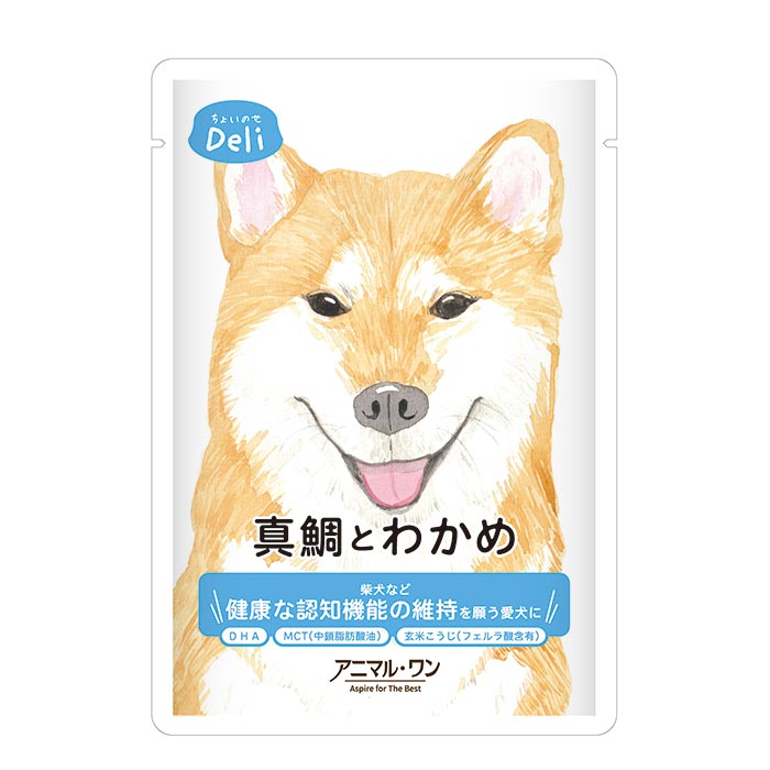 【楽天市場】アニマル・ワン エブリ・ワン（every wan） ちょいのせDeli／真鯛とわかめ 60g：京都太秦しぜんむら