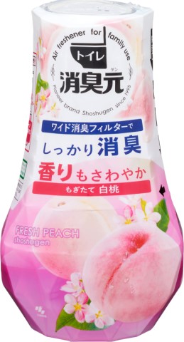 【楽天市場】小林製薬 トイレの消臭元 もぎたて白桃 400mL[消臭元 消臭剤 トイレ用]：Vドラッグ 楽天市場店
