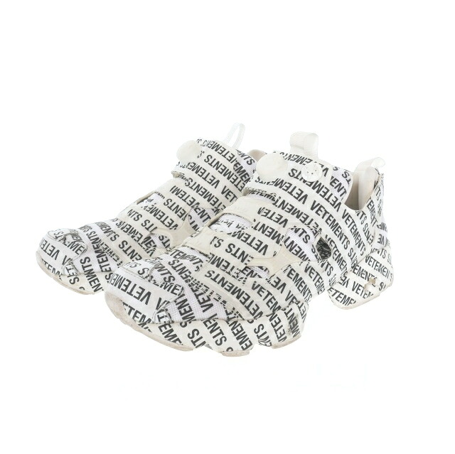 【楽天市場】【中古】ヴェトモン ベトモン VETEMENTS × Reebok InstaPump Fury Monogram スニーカー 靴 ...