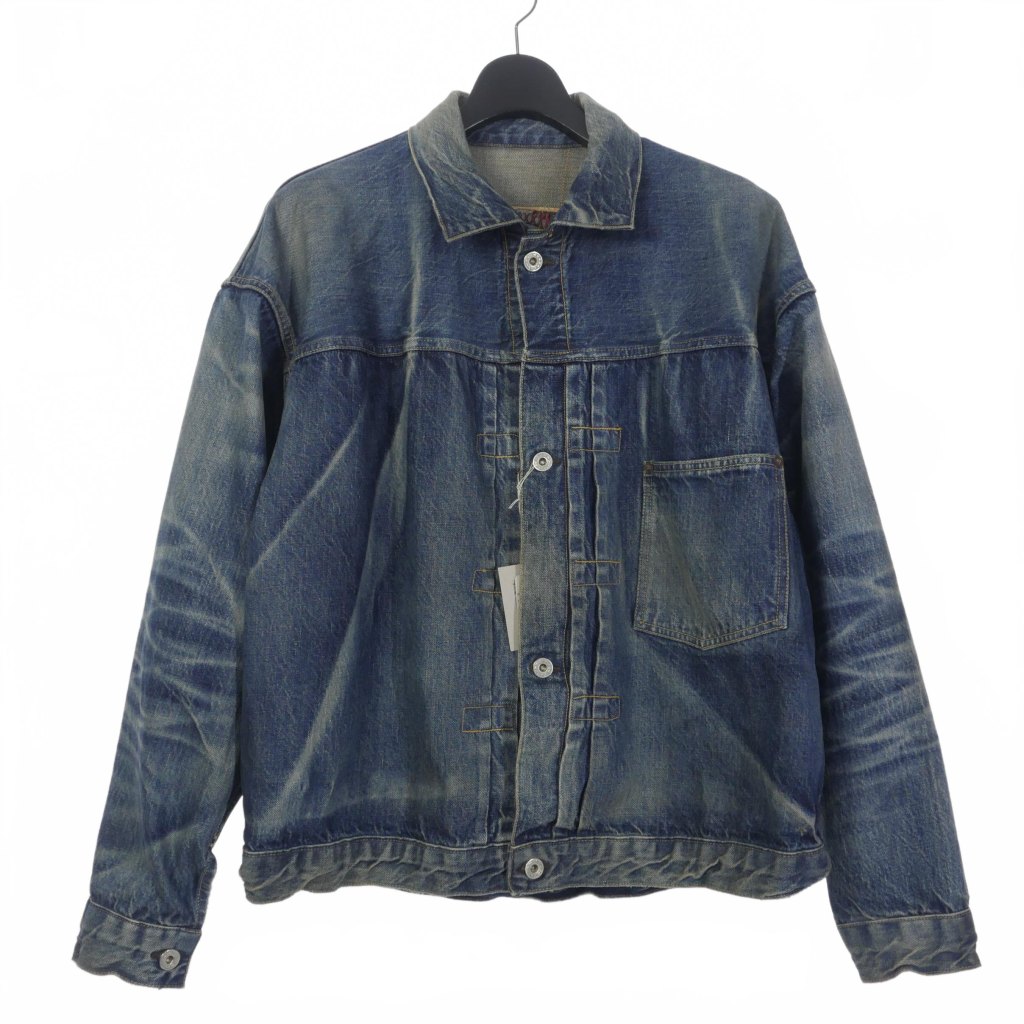 【楽天市場】【中古】未使用品 セントマイケル SAINTMICHAEL × ベルベルジン 25SS BJ_DENIM JACKET デニム ...