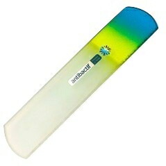 【楽天市場】ブラジェク 抗菌両面かかとやすり antibactif (04L-AB) ブルー メール便にてお届け手配：岐阜関刃物工房V.ROAD