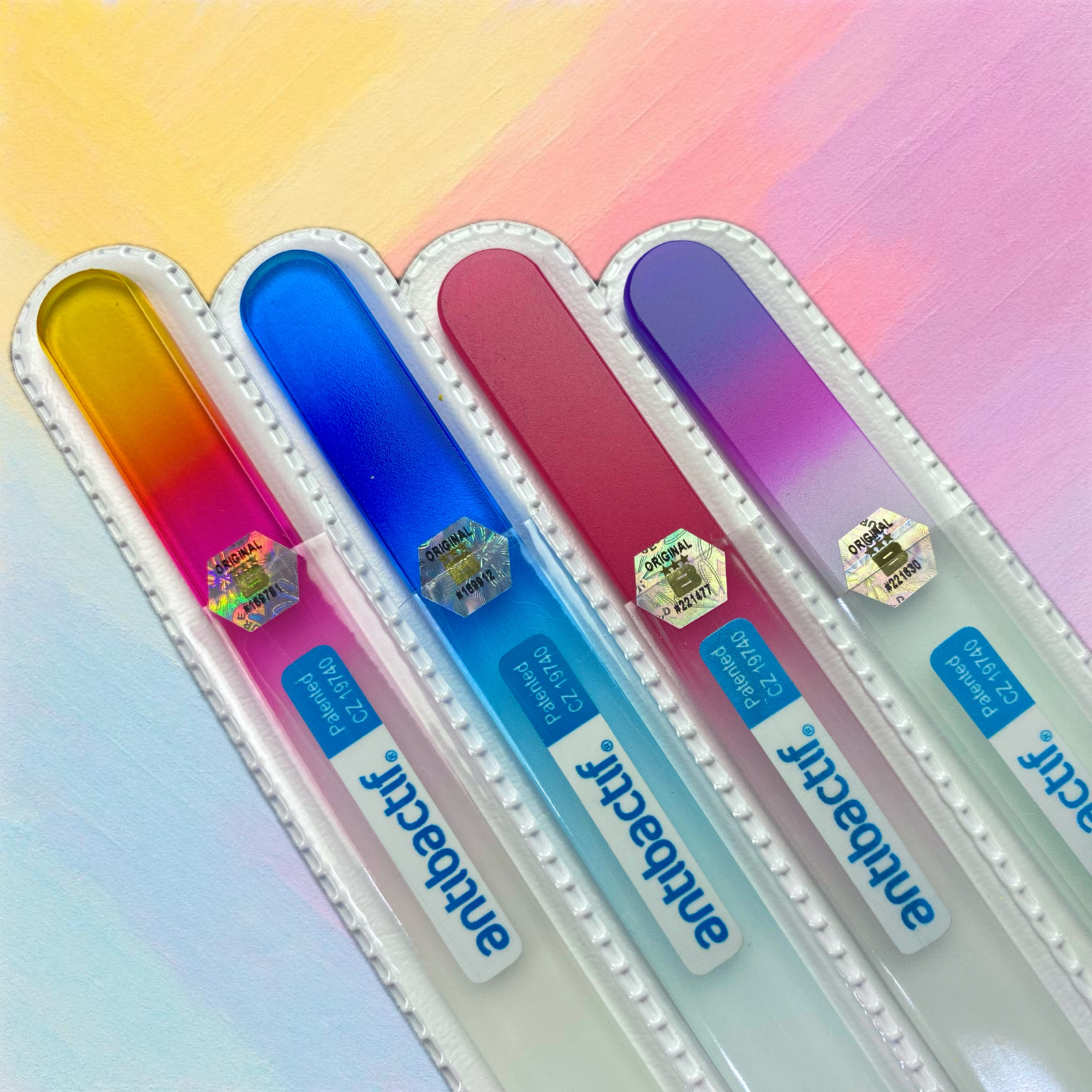 【楽天市場】ブラジェク ガラス爪やすり antibactif カラー両面タイプ メール便にてお届け手配：岐阜関刃物工房V.ROAD