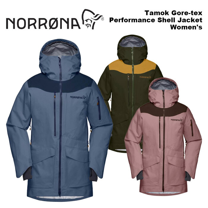 【楽天市場】NORRONA ノローナ ウェア Tamok Gore-tex Performance Shell Jacket Women's ...