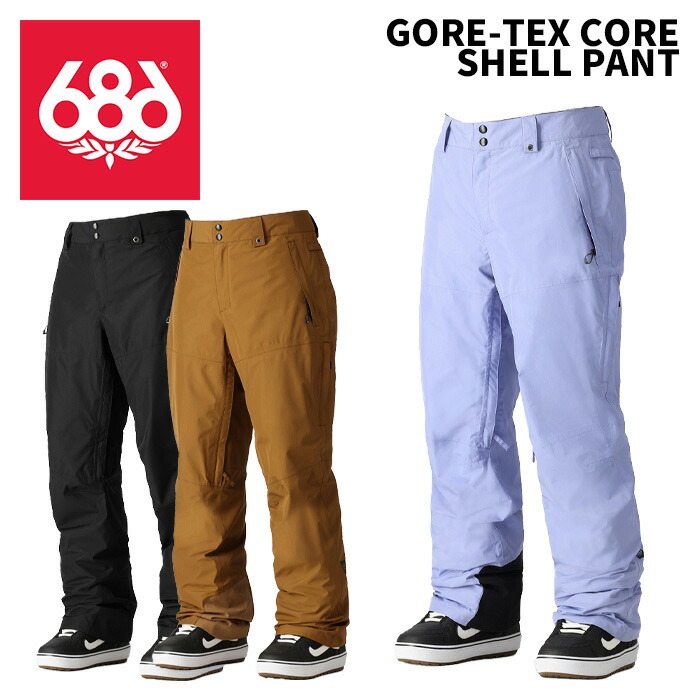【楽天市場】686 シックスエイトシックス ウェア GORE-TEX CORE SHELL PANT 24-25(2025)モデル パンツ ...