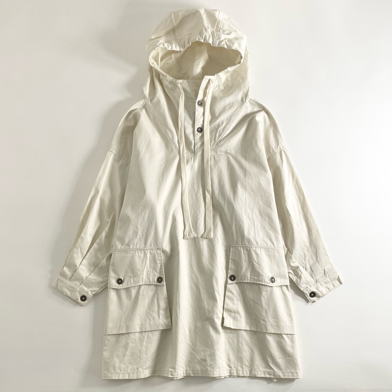 【楽天市場】日本製 SOUMO ソウモ アノラックオーバージャケット ミリタリージャケット プルオーバー 10-SJ-001 サイズ02 オフ ...