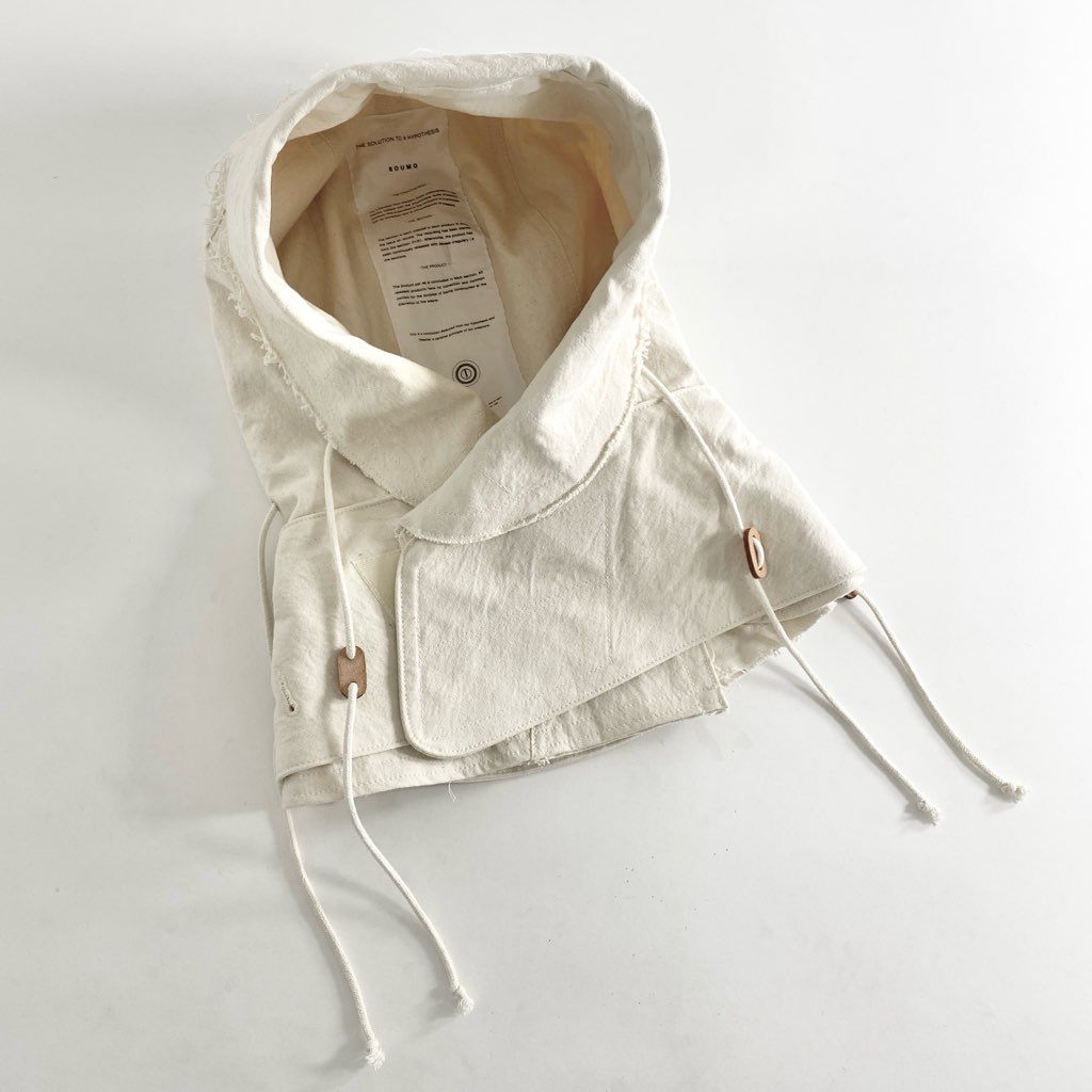 【楽天市場】SOUMO ソウモ フードマフ フード ヘッドアクセ バラクラバ 日本製 12-SA-001＃2 F フリーサイズ サンドベージュ ...