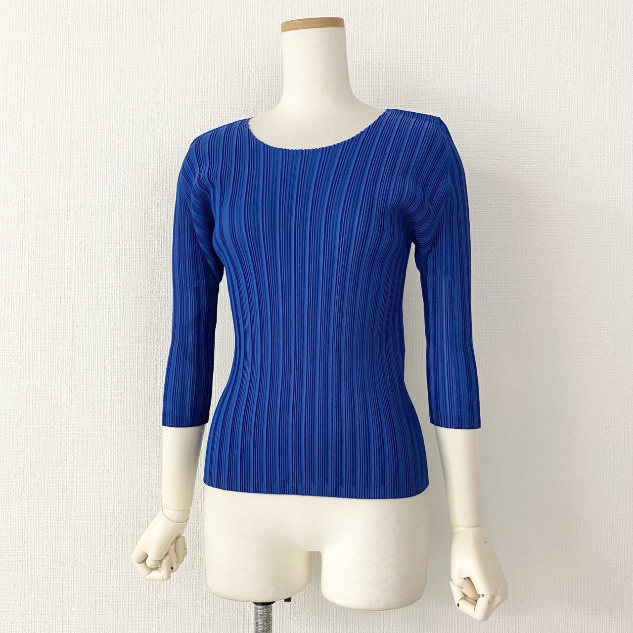 【楽天市場】PLEATS PLEASE プリーツプリーズ プリーツカットソー PP03-FK332 3 ブルー 日本製 ISSEY ...