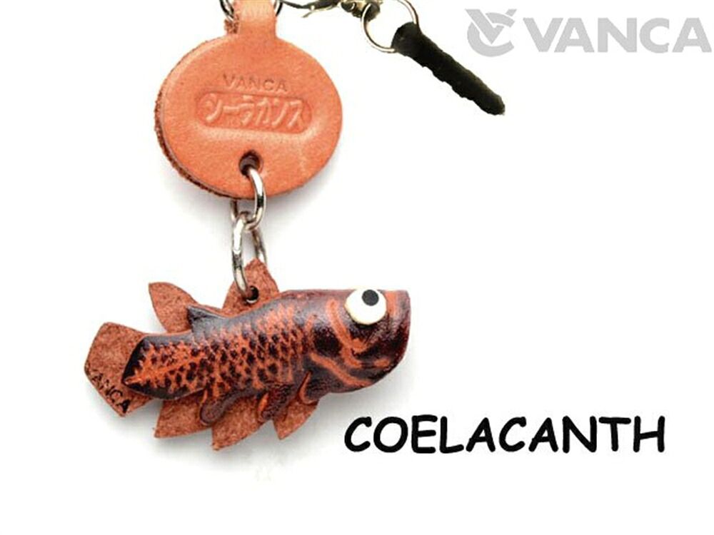 【楽天市場】シーラカンス イヤホンジャックアクセサリー【レザー 本革 VANCA バンカクラフト革物語 国産 ハンドメイド 贈り物 即納 ...