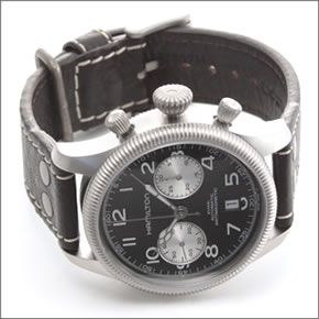 【楽天市場】ハミルトン KHAKI（カーキ・コレクション）PILOT オートマチック・パイロット・クロノグラフ・ウオッチ H60416533 ...